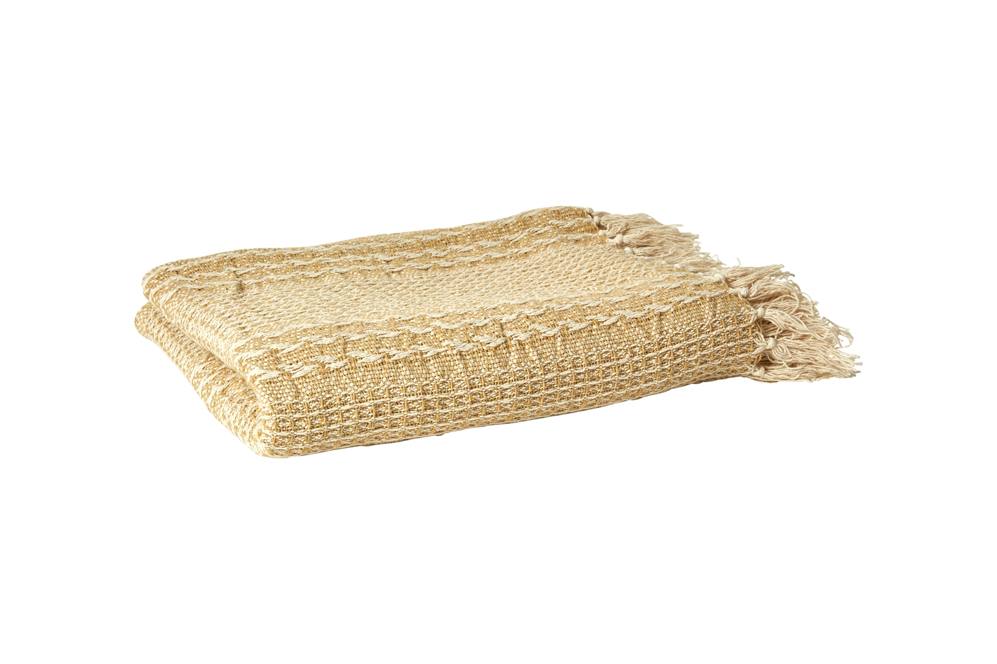 Gul plaid fra Speedtsberg - Tinashjem