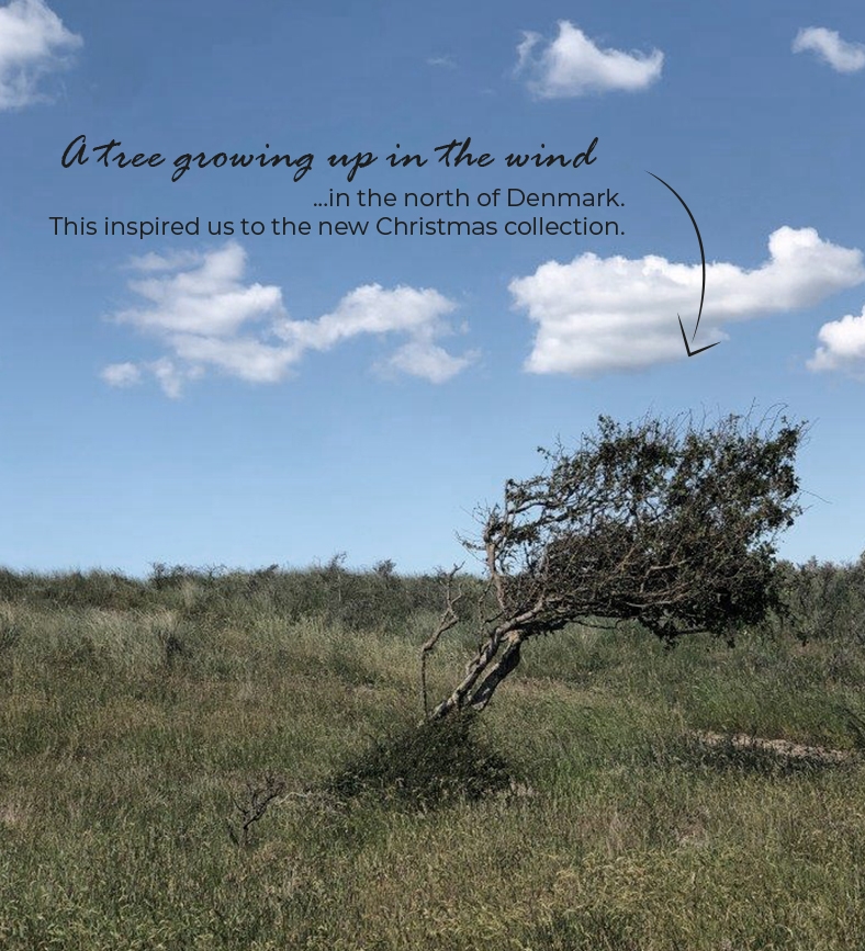Windy tree sort fra OOhh og Lübech Living - Tinashjem